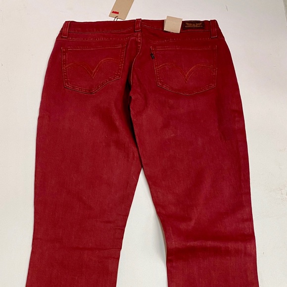 Levi's | Jeans | New Levis 524 Skinny In Rust Color Jeans | Poshmark